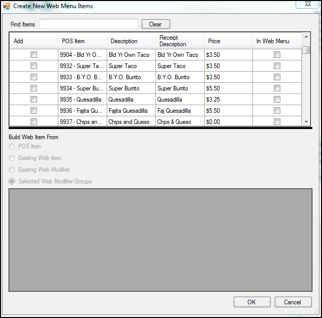 Aloha Online Ordering | Managing Menu Items | NCR Docs